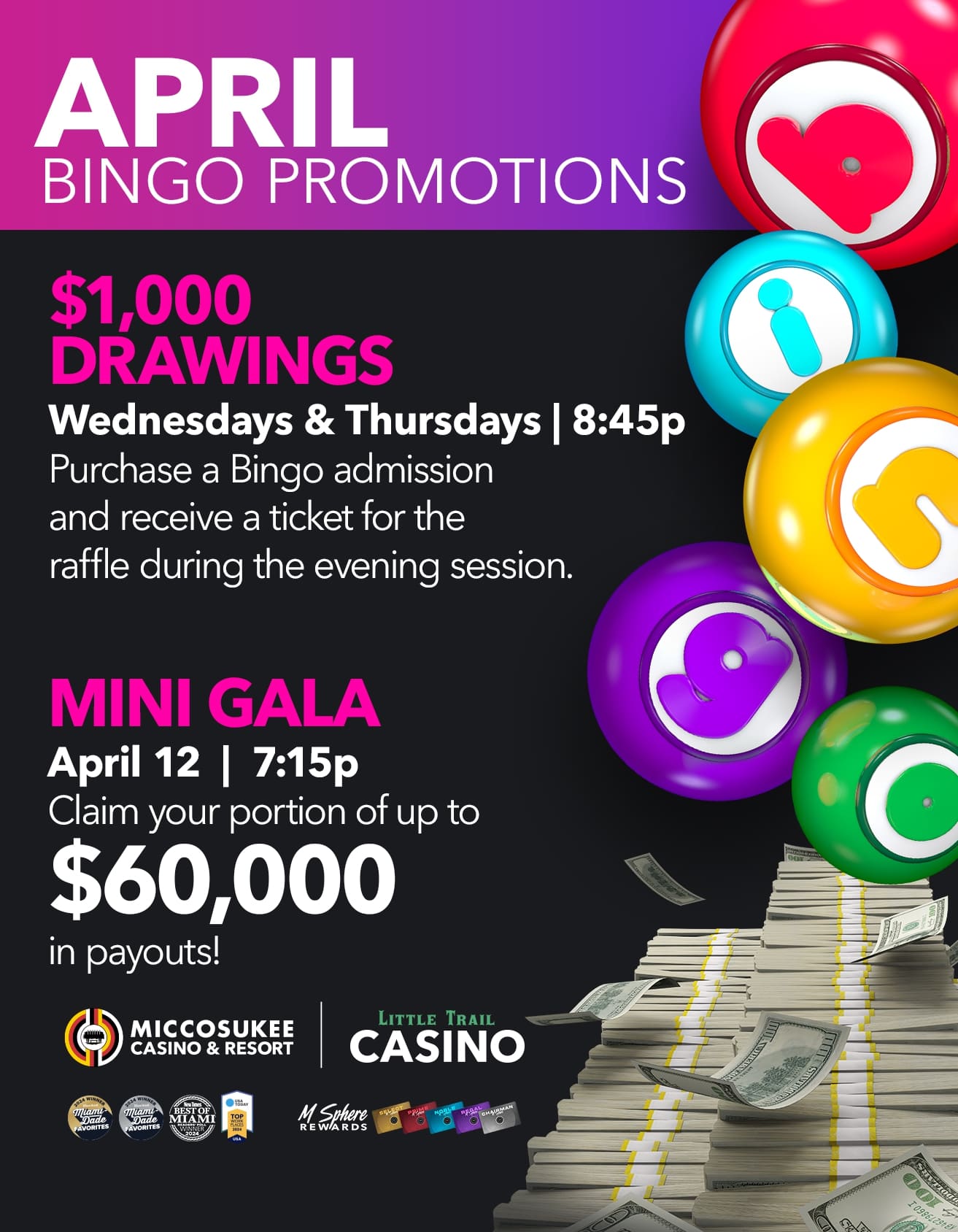 Bingo - Miccosukee Casino & Resort