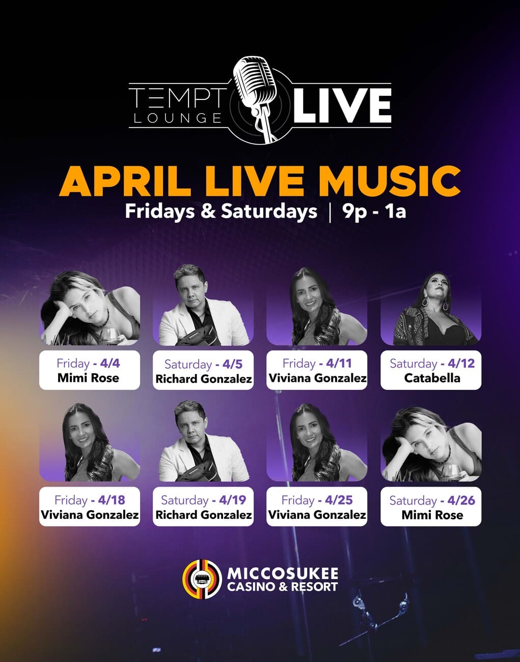 Events & Concerts - Miccosukee Casino & Resort